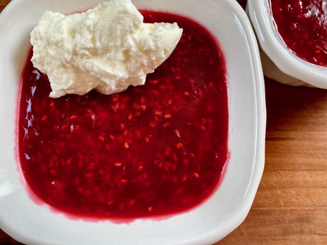 Raspberry Flummery ⋆ That Which Nourishes