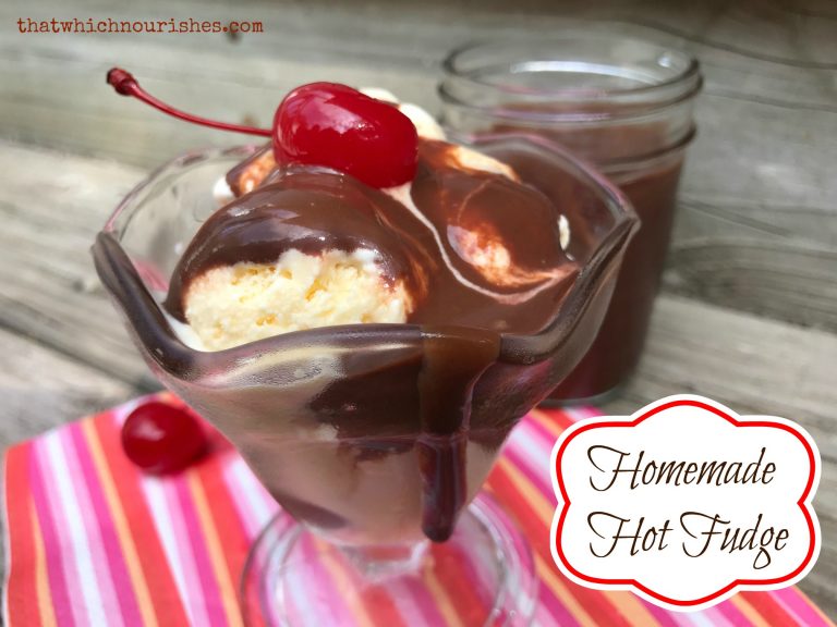 Homemade Hot Fudge (Occidental Hotel) ⋆ That Which Nourishes