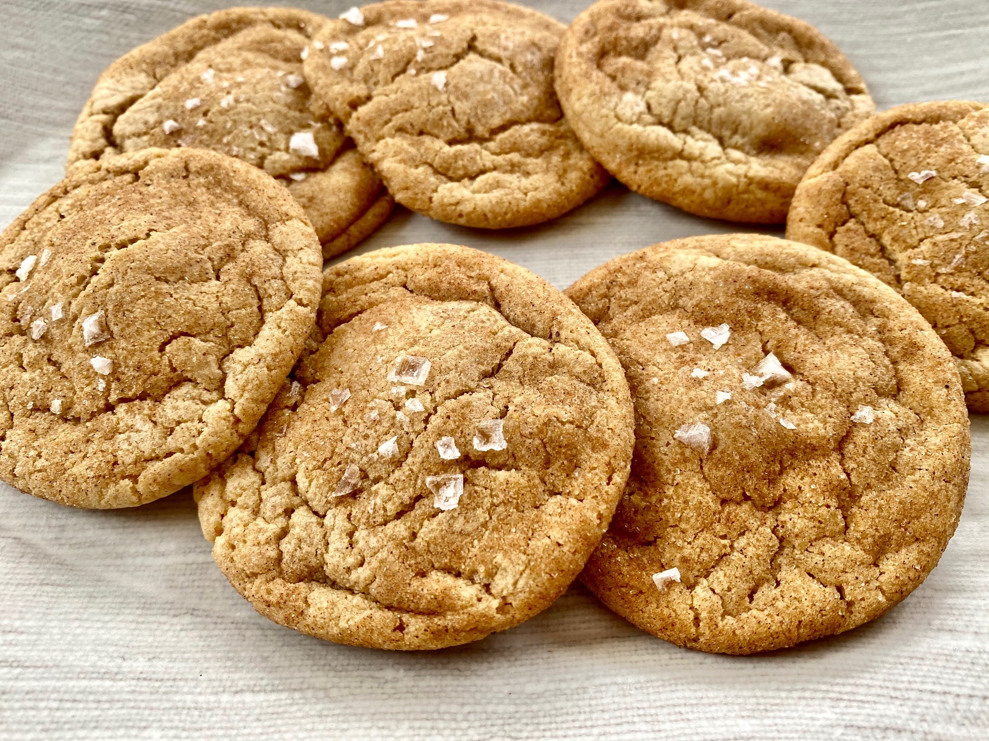 Sea Salt Caramel Brown Butter Snickerdoodles ⋆ That Which Nourishes