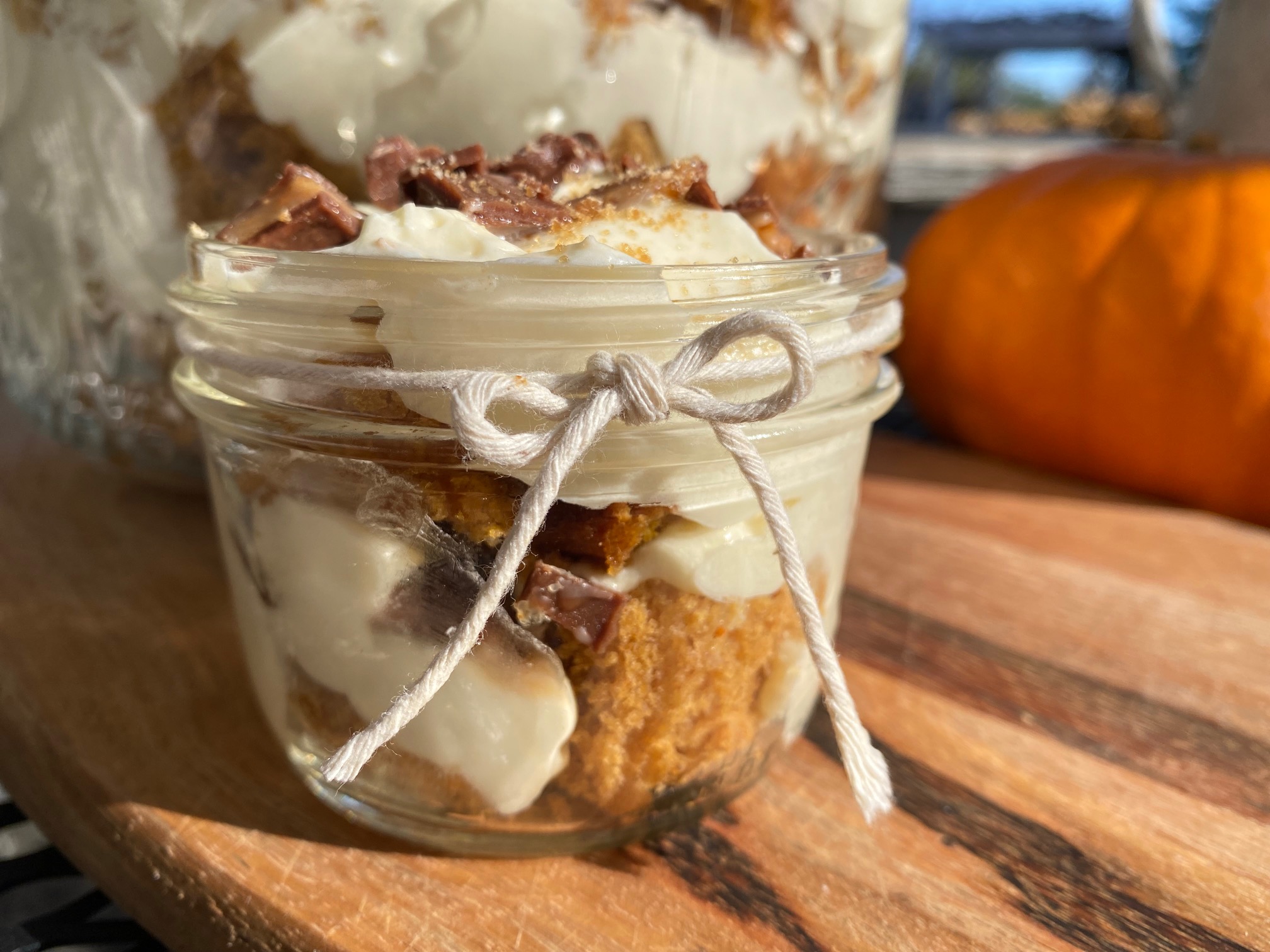 Pumpkin Spice Trifle with Maple Cream ⋆ That Which Nourishes