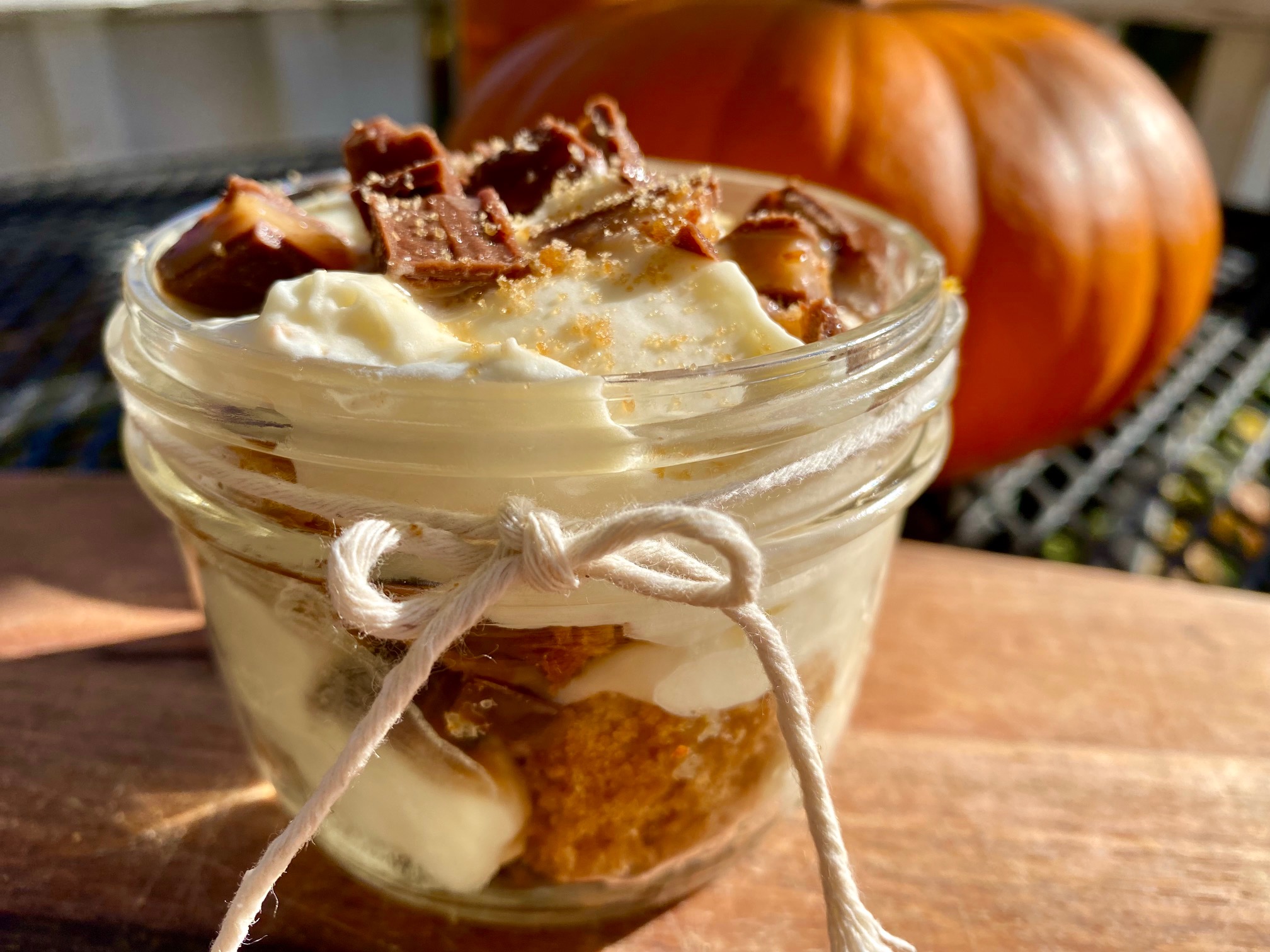 Pumpkin Spice Trifle with Maple Cream ⋆ That Which Nourishes